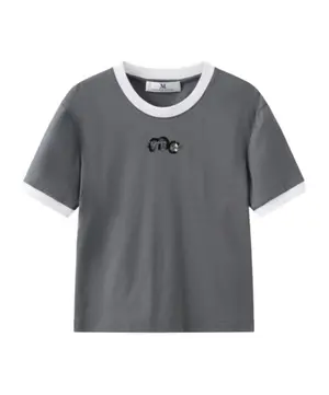 Marissa Chiara Short-sleeved T-shirt - Grey