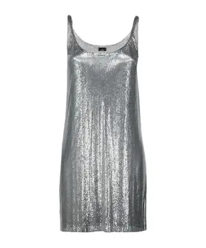 Rabanne Mesh Metallic Tank Top