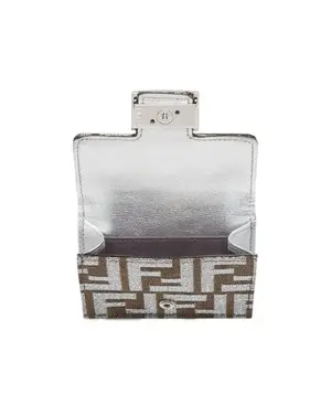 Fendi Monogrammed Tri-fold Wallet - Multicolor