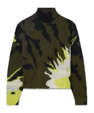 Amiri Jacquard Knitted Sweater