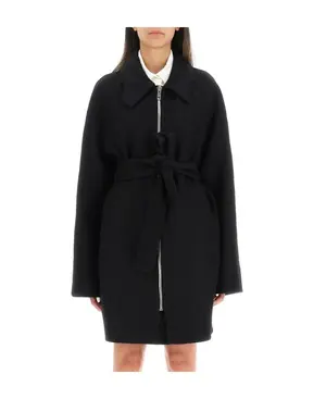 Givenchy Belted Zip Coat