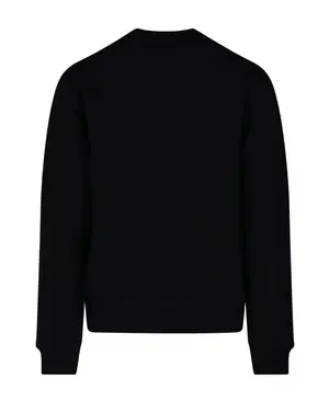 Dsquared2 Logo Printed Crewneck Sweatshirt - Black