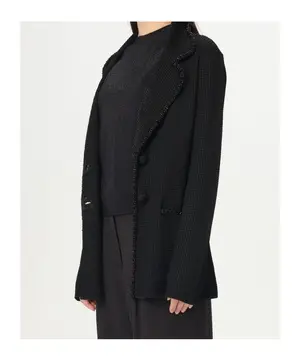 Emporio Armani Beaded Trim Jacket