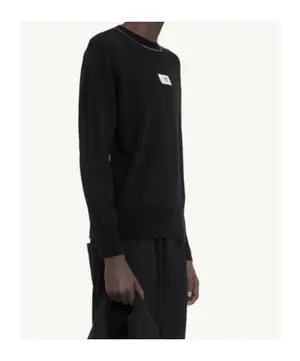 MAISON MARGIELA Crewneck Jumper With Logo Patch