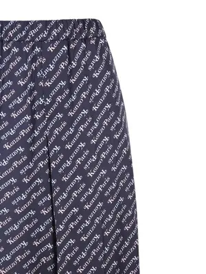 Kenzo All Over Logo Pajama Pants