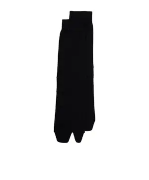 MAISON MARGIELA Tabi Split Toe Socks - Black