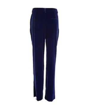 Giorgio Armani Mid-rise Velvet Trousers