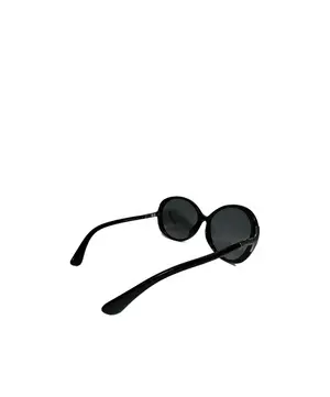 TOD'S Round Frame Sunglasses - Black