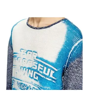 DIESEL® K-rod Crewneck Sweatshirt With Graphic Print
