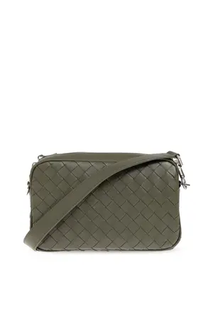 Bottega Veneta Zippered Shoulder Bag - Green