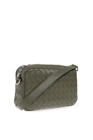 Bottega Veneta Zippered Shoulder Bag - Green