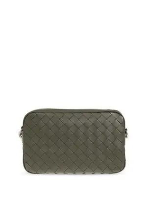 Bottega Veneta Zippered Shoulder Bag - Green