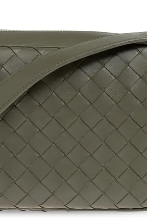 Bottega Veneta Zippered Shoulder Bag - Green