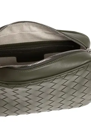 Bottega Veneta Zippered Shoulder Bag - Green