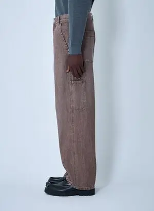 Bottega Veneta Washed Denim Trousers