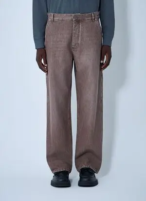 Bottega Veneta Washed Denim Trousers