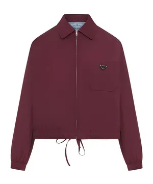 Prada Zip-up Drawstring Jacket - No