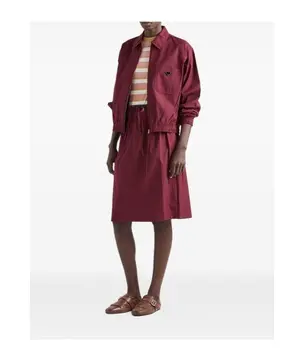Prada Zip-up Drawstring Jacket