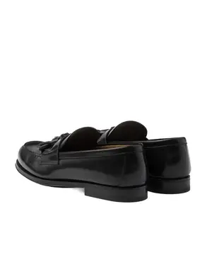 Prada Tassel Detail Slip-on Loafers