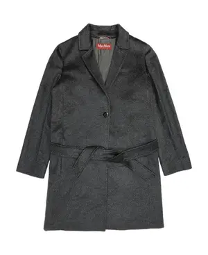 Max Mara Long-sleeved Belted Coat
