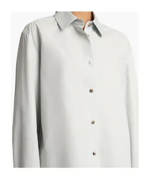 Khaite Argo Cotton Poplin Shirt