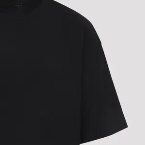 LEMAIRE Short Sleeve Crewneck T-shirt - Black