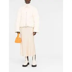 JIL SANDER Quilted Down Jacket - Nude