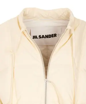 JIL SANDER Quilted Down Jacket - Nude
