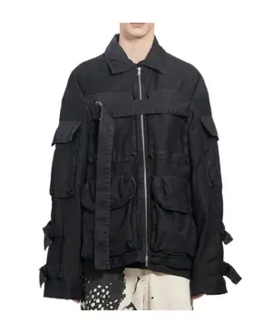Dries Van Noten Zip Up Casual Jacket