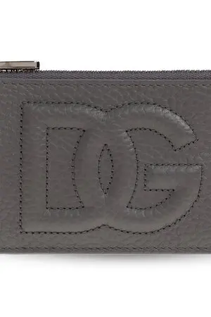 Dolce & Gabbana Dolce Gabbana Logo Embossed Zipped Wallet