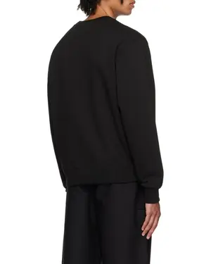 Kenzo Crewneck Drop Shoulder Sweatshirt With Logo Detail