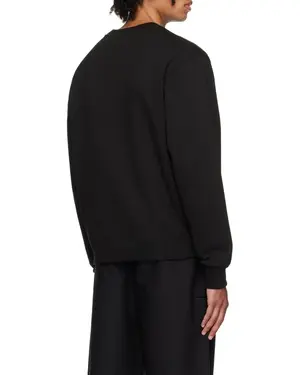 Kenzo Crewneck Drop Shoulder Sweatshirt With Logo Detail