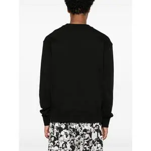 Kenzo Crewneck Drop Shoulder Sweatshirt With Logo Detail