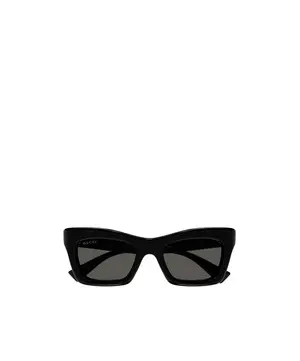 Gucci Rectangular Sunglasses - Black