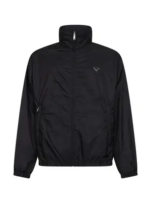 Prada Zip-up Reversible Jacket - Black/blue