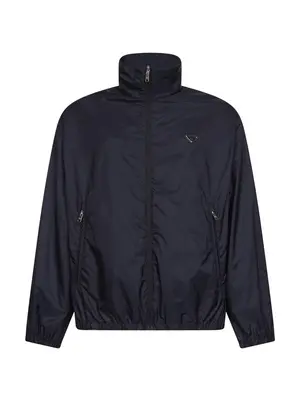 Prada Zip-up Reversible Jacket - Black/blue