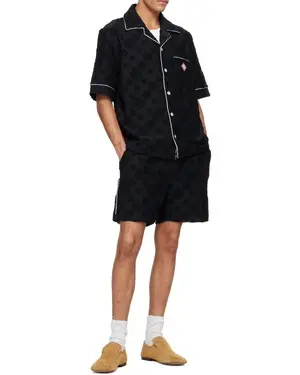Casablanca Patterned Piped Shirt