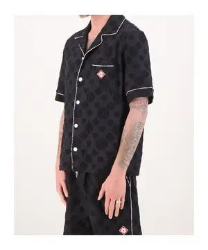 Casablanca Patterned Piped Shirt