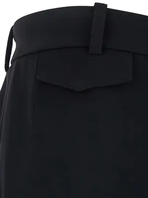 Chloé Flared Tailored Trousers - Black