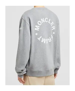 Moncler X Fragment Maxi Logo Cotton Sweatshirt