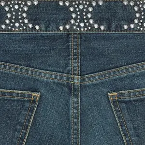 Celine Neo Skinny Jeans In Dark Union Wash Denim - Blue