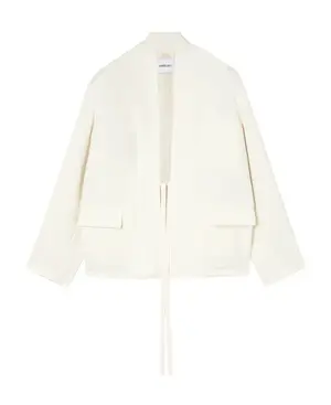 AMBUSH Deep V-neck Casual Jacket - White