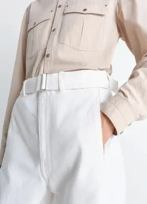 LEMAIRE Twisted Belted Pants