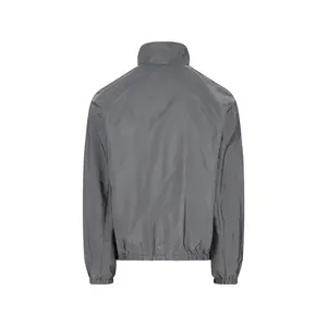 Prada Re-nylon Zip Windbreaker Jacket - Gray