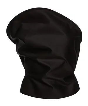 Magda Butrym Sculptural Bustier Top - Black