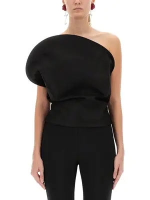 Magda Butrym Sculptural Bustier Top