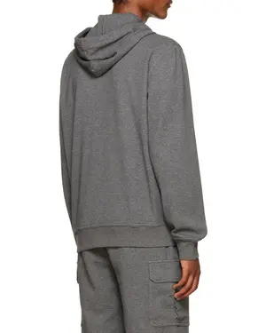 Brunello Cucinelli Zipped Hooded Sweatshirt - Grey