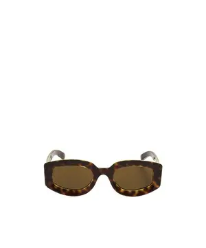 Gucci Geometric Frame Sunglasses - Tortoiseshell