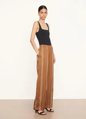Vince Striped Palazzo Trousers