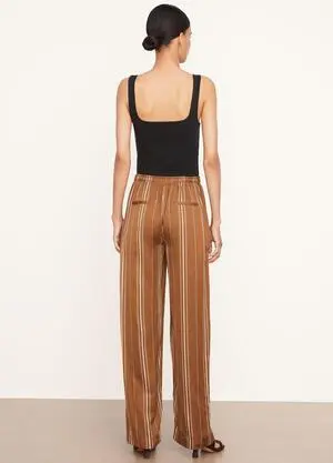 Vince Striped Palazzo Trousers